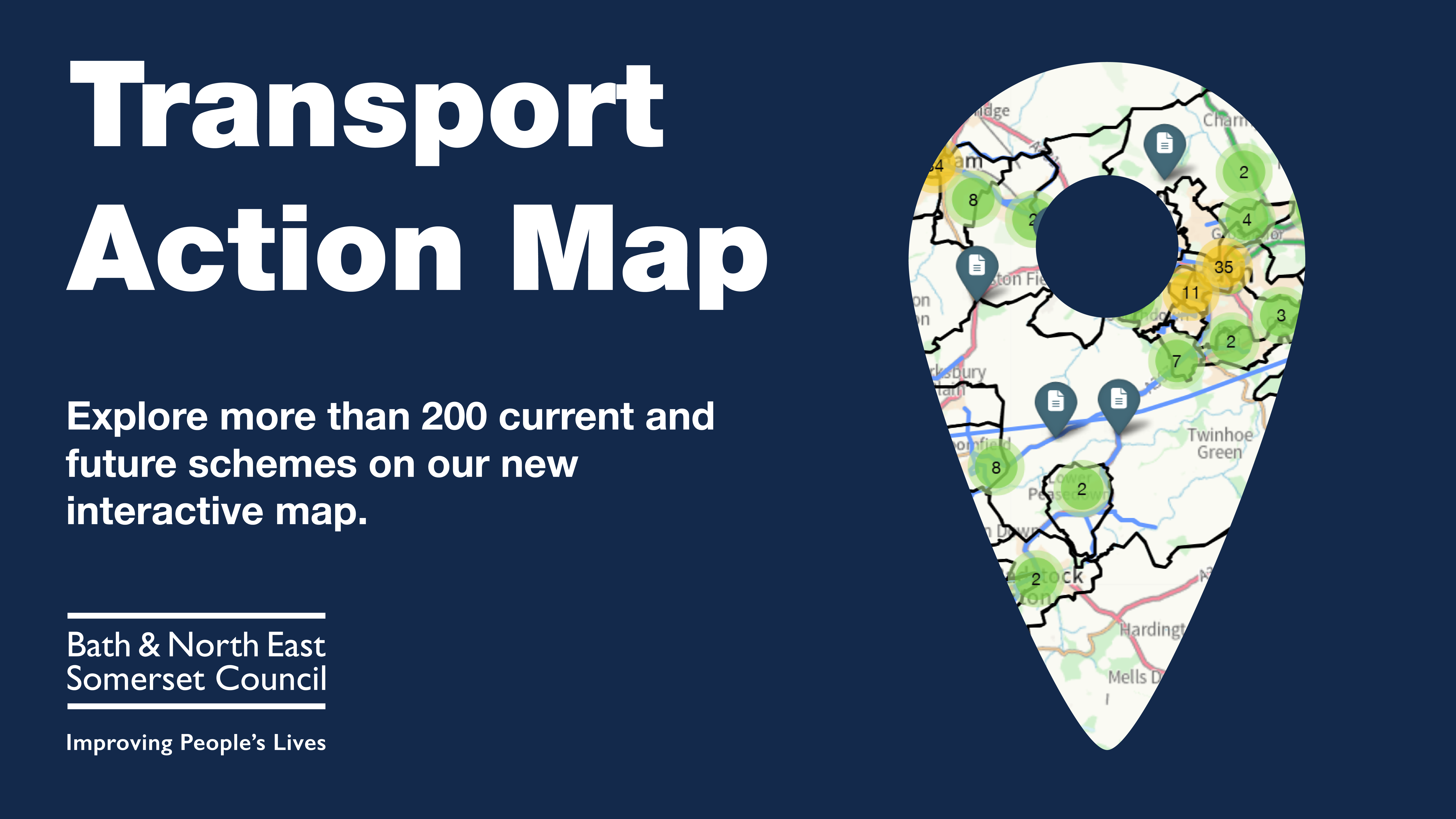 Bath & North East Somerset Council launches an interactive Transport Action Map to showcase ...